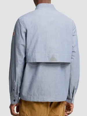 Moncler Shirt In Chambray