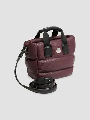 Moncler Micro Caradoc Crossbody Bag - Grape Red