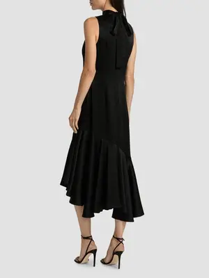 Kobi Halperin Jenkins Asymmetric Cocktail Dress - Black