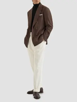 Brunello Cucinelli Cashmere And Silk Lightweight Turtleneck Sweater