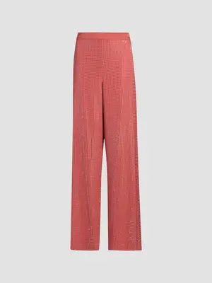 UNGARO Poppi Hotfix Pants Soft Peach