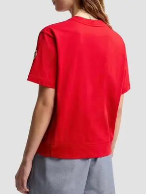 Moncler Crew-neck T-shirt In Cotton