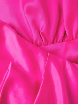 UNGARO Willow Bubble-skirt Minidress - Flamingo