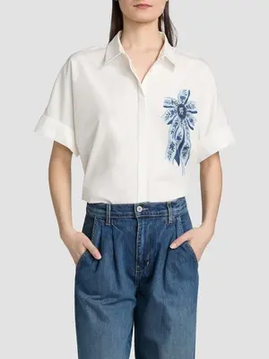 Kobi Halperin Bonnie Short-sleeve Blouse