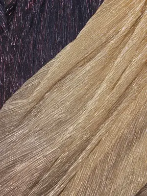 UNGARO Ray Metallic Ombré Gown