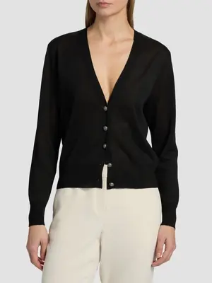 Kobi Halperin Jenna Jersey Cardigan - Black