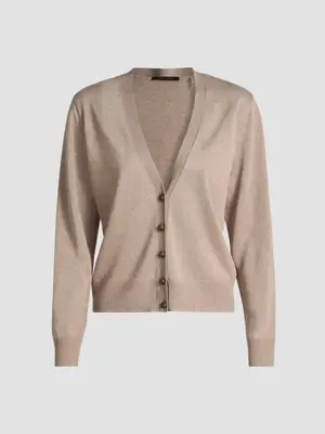 Kobi Halperin Jenna Jersey Cardigan Khaki