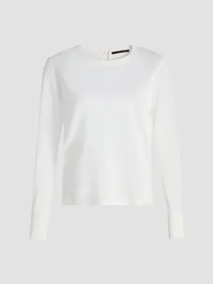 Kobi Halperin Jaylyn Jersey Sweater - White