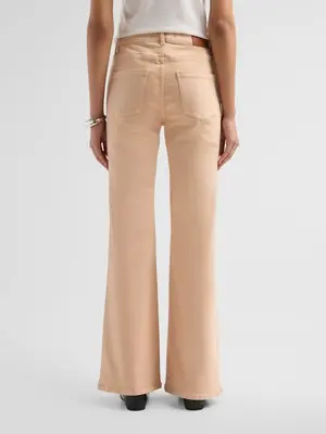 Kobi Halperin Rosie Gart-dyed Flare Pants - Chai