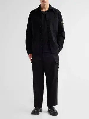 Stone Island Camicia Cotton Corduroy Shirt