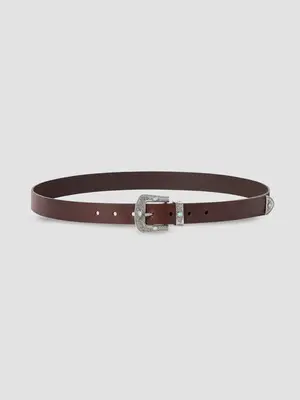 Brunello Cucinelli Pull-up Calfskin Belt