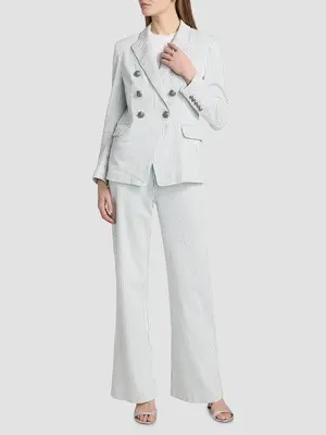 Kobi Halperin Cera Striped Double-breasted Jacket