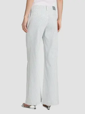 Kobi Halperin Keren Striped Straight-leg Pants