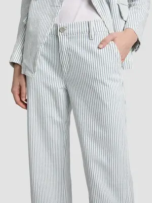 Kobi Halperin Keren Striped Straight-leg Pants