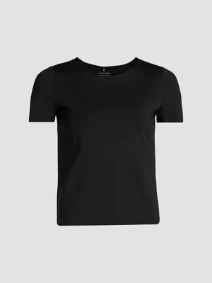 Kobi Halperin Rhianna Matte Jersey T-shirt - Black