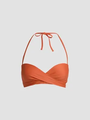 Kobi Halperin Sesil Bustier Bikini Top - Brandy