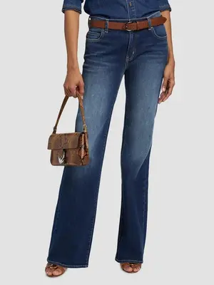 Kobi Halperin Eden Denim Low-rise Flared Jeans