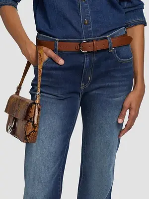 Kobi Halperin Eden Denim Low-rise Flared Jeans