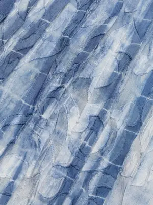 Kobi Halperin Andie Tie-dye Silk Midi-skirt - Tide