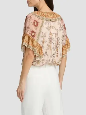 Kobi Halperin Verity Printed Tunic Blouse