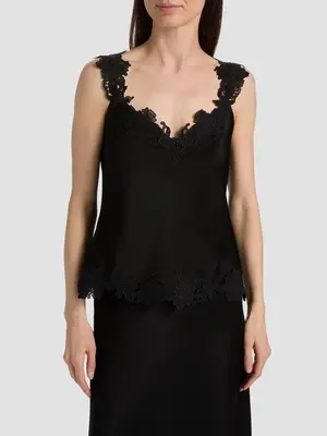 Kobi Halperin Faye Lace-trimmed Blouse