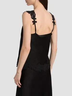 Kobi Halperin Faye Lace-trimmed Blouse