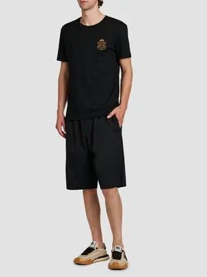 Dolce & Gabbana Logo Cotton T-shirt - Nero