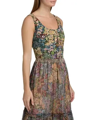 Kobi Halperin Hazel Beaded Floral Fringe Vest