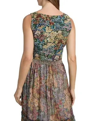 Kobi Halperin Hazel Beaded Floral Fringe Vest
