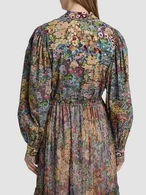 Kobi Halperin Clara Floral Cotton Blouse