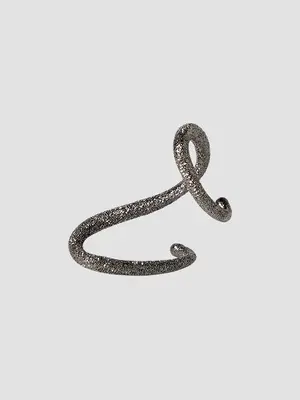Brunello Cucinelli Sterling Shimmer Ear Cuff - Silver