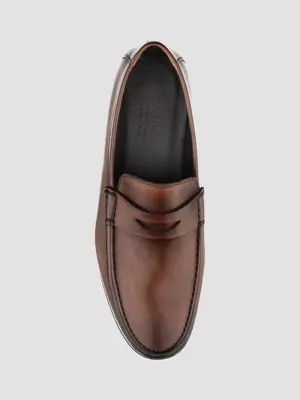 To Boot New York Clapton Leather Penny Loafers