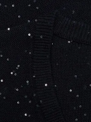 Michael Kors Sequin V-neck Sweater