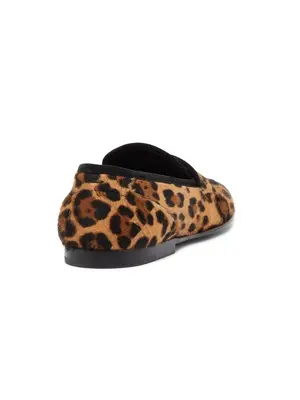 Dolce & Gabbana Crosta -print Calf Hair Loafers