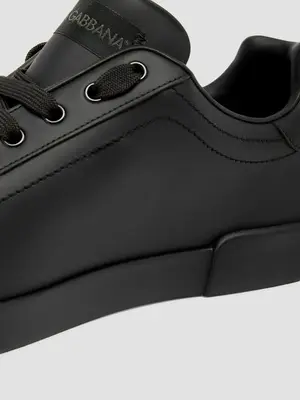 Dolce & Gabbana Logo Leather Low-top Sneakers