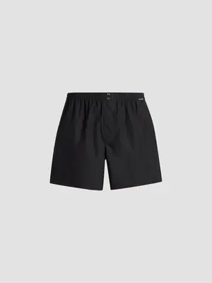 Dolce & Gabbana Sporty Cotton Poplin Boxer Shorts - Nero