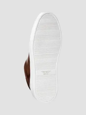 To Boot New York James Leather Elastic Slip-on Sneakers