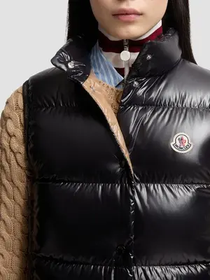 Moncler Badia Puffer Vest - Black