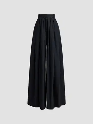Ralph Lauren Vannesa Poplin Wide-leg Pants