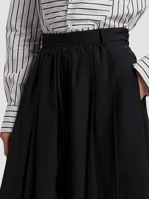 Ralph Lauren Vannesa Poplin Wide-leg Pants