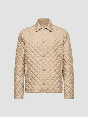 Moncler Avrelie Down-filled Shacket - Beige