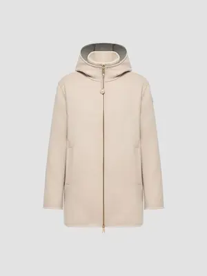 Moncler Hemiptere 3-in-1 Hooded Puffer Jacket In Wool And Cashmere