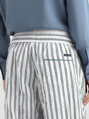 Dolce & Gabbana Striped Cotton-blend Drawstring Pants