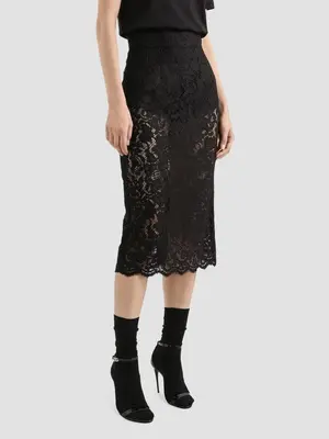 Dolce & Gabbana Lace Midi-skirt