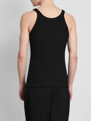 Dolce & Gabbana Etichetta Cotton Tank