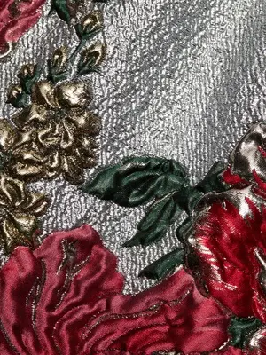 Dolce & Gabbana Floral Matelassé Minidress