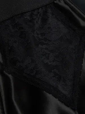 Dolce & Gabbana Lace-panel Pencil Skirt