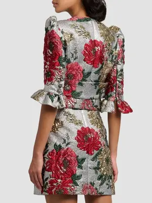 Dolce & Gabbana Floral Brocade Jacket