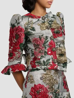 Dolce & Gabbana Floral Brocade Jacket