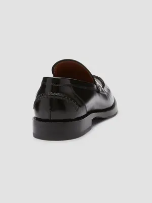 Dolce & Gabbana Corsaro Patent Leather Penny Loafers